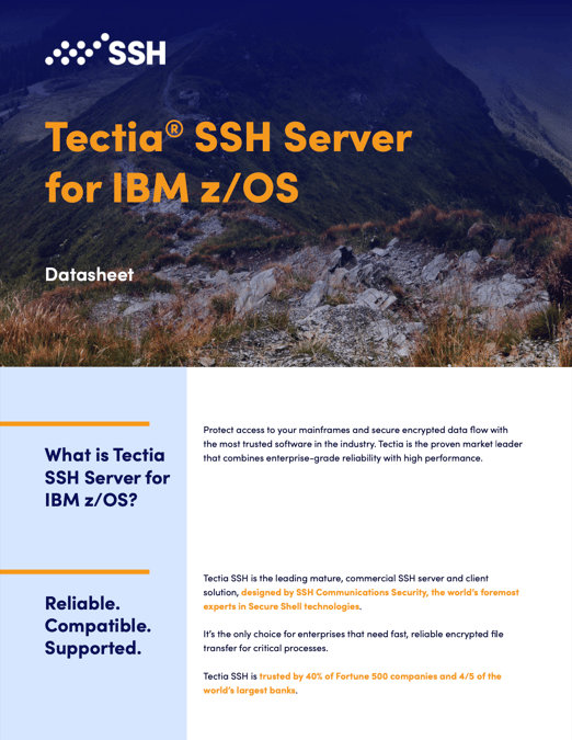 Secure File Transfer, Remote Access & Tunneling Software Tectia | SSH