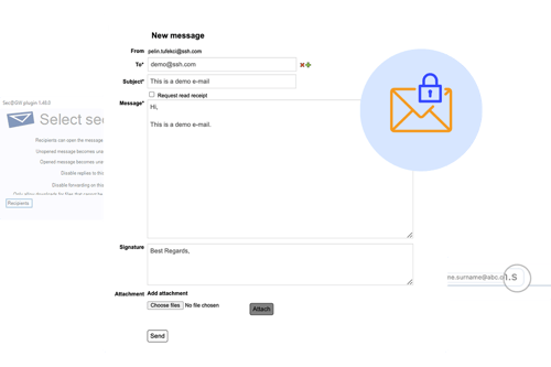 Email encryption solution for confidential & sensitive data | SSH