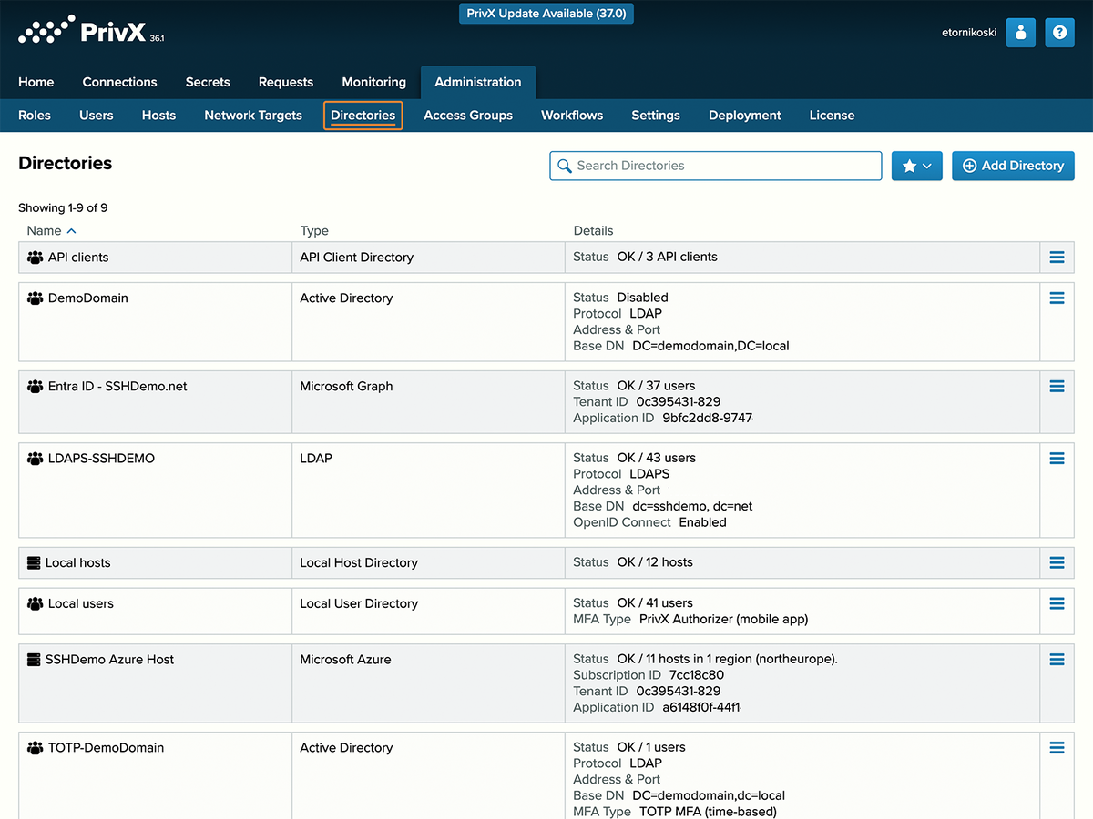 Privileged Access Management Software Solution - PrivX | SSH