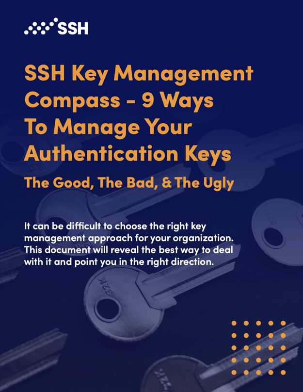 Universal SSH Key Manager: Zero Trust Authentication Key Management