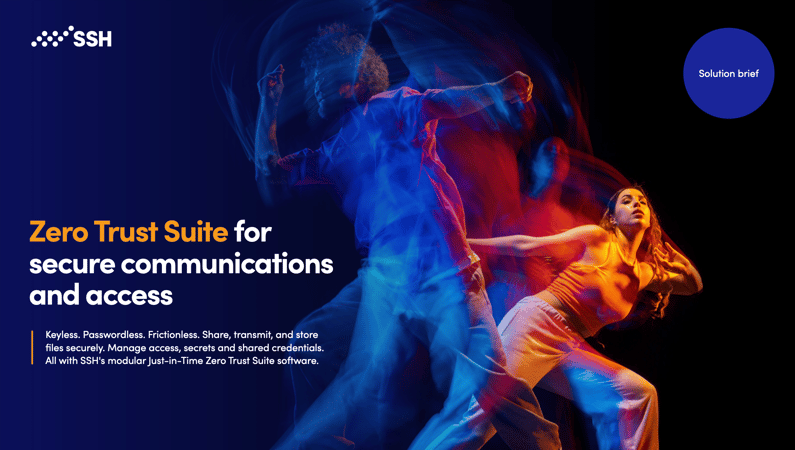 Zero Trust Suite Secure Communications And Access Management Ssh