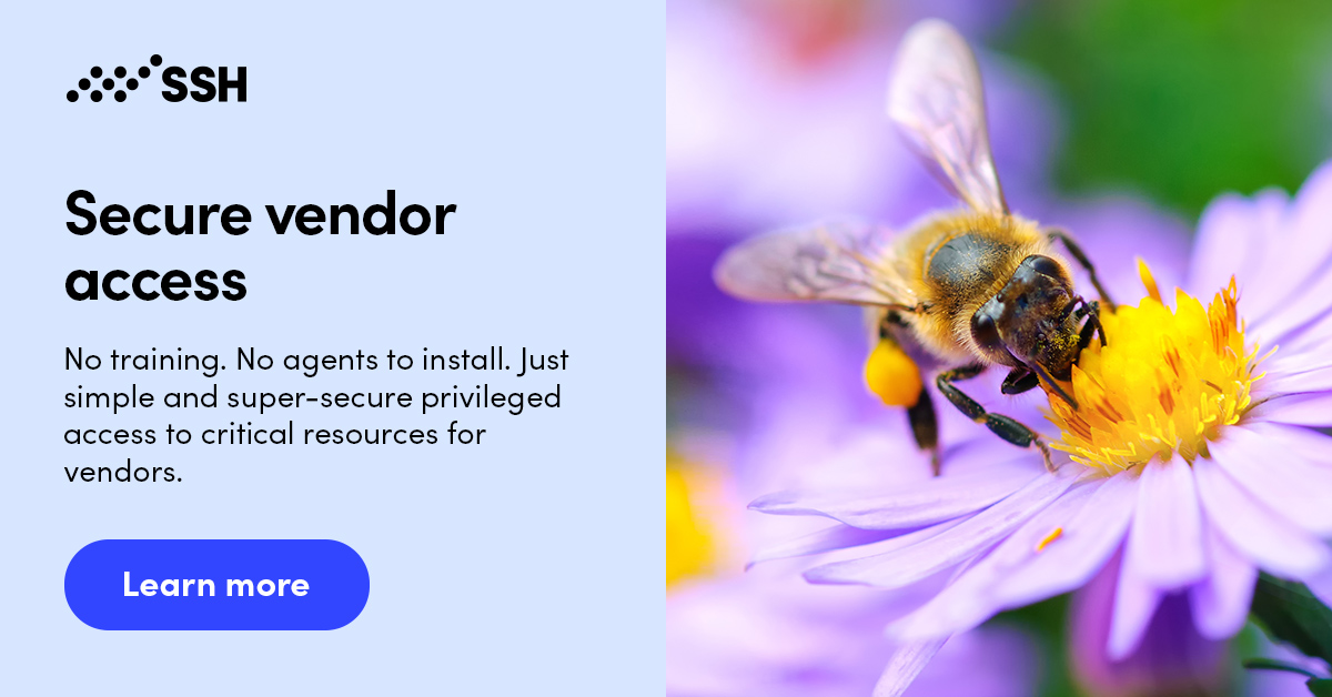 Secure Vendor Remote Access Solution | SSH