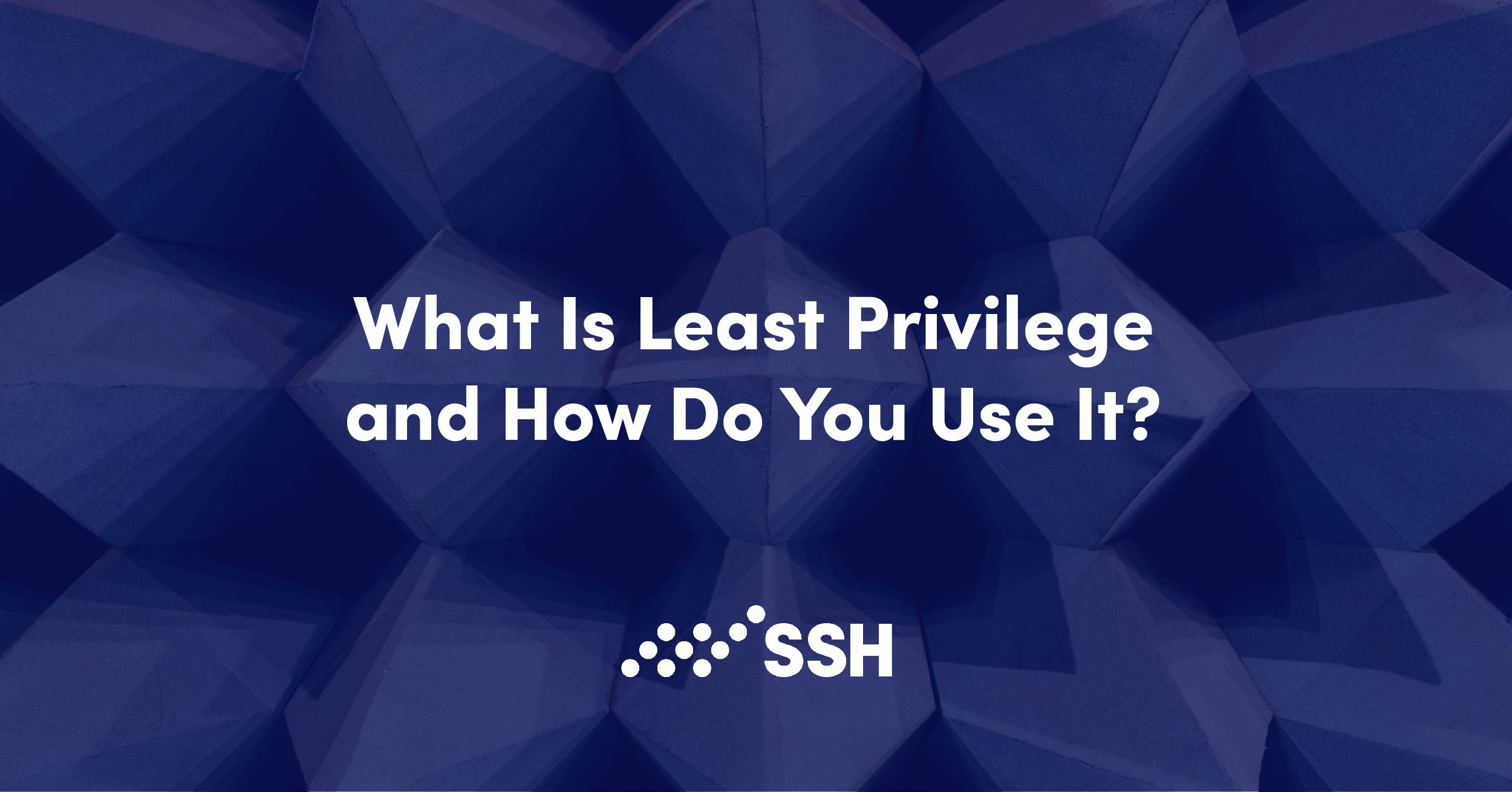 What Is Least Privilege and How Do You Use It?