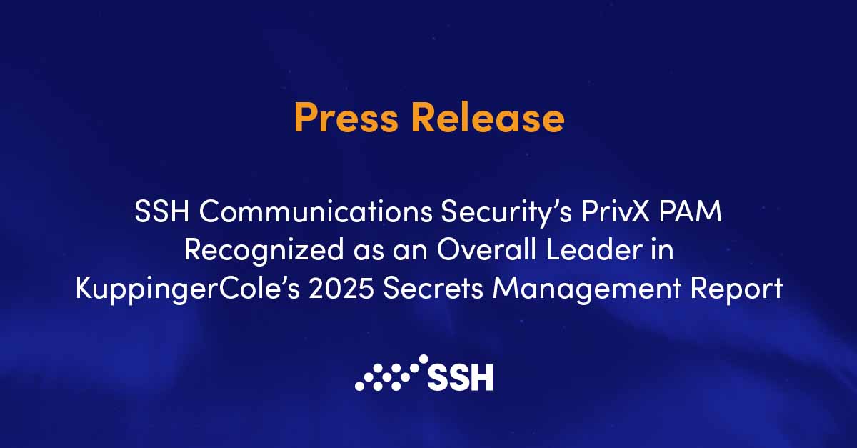 PrivX PAM Recognized as an Overall Leader in KuppingerCole’s 2025 Secrets Management Report
