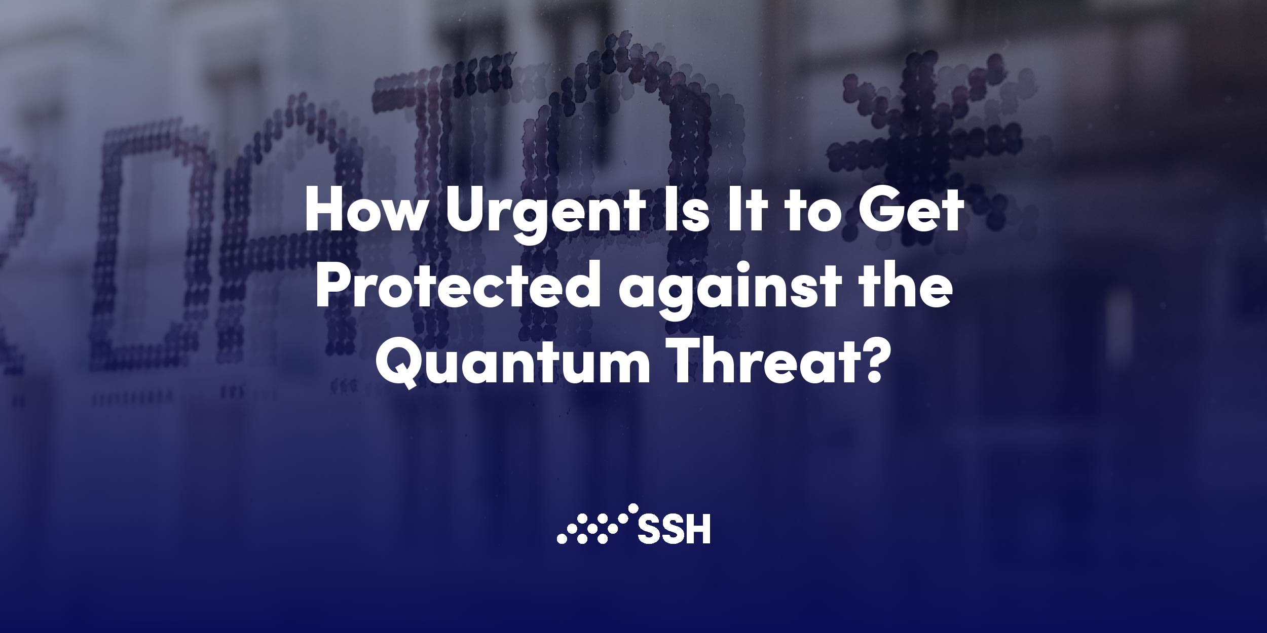 How Urgent Is It to Get Protected against the Quantum Threat?