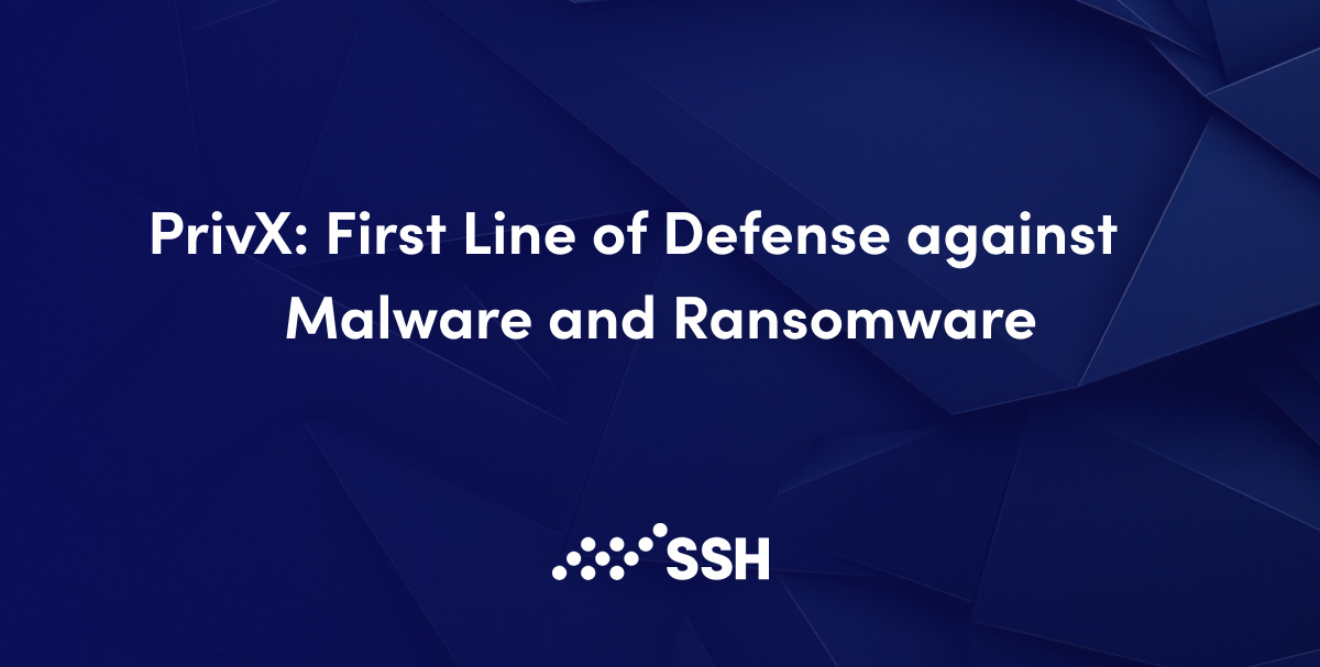 PrivX: First Line of Defense against Malware and Ransomware